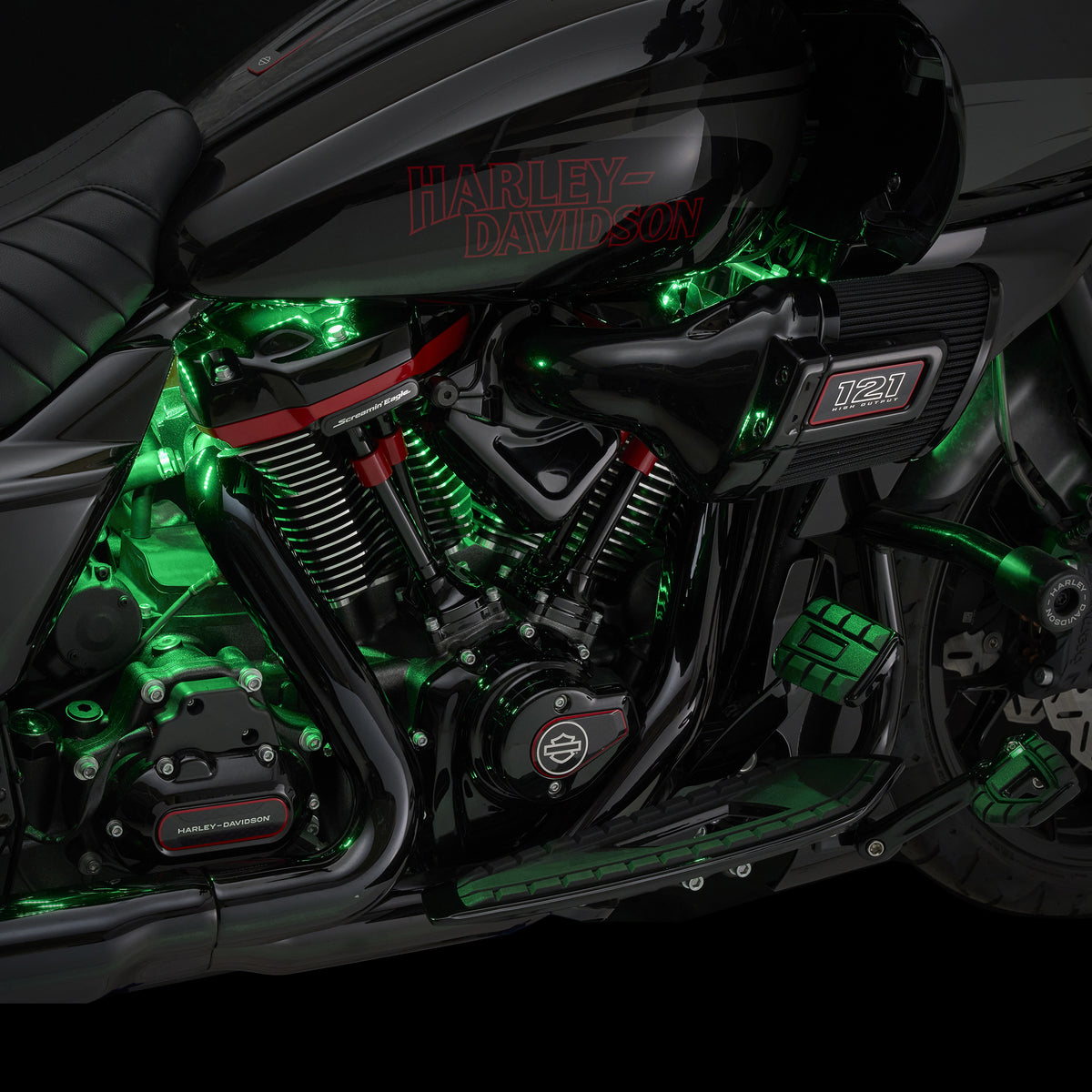 Motorcycle Underglow Shock & Awe EVOLVED | Engine Lighting Kit | Ciro